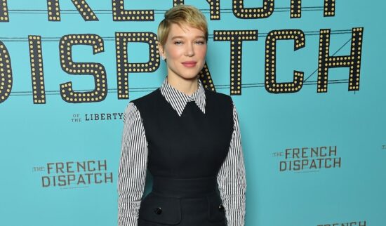 Actress Léa Seydoux wears Chopard to the "The French Dispatch" - Paris ...